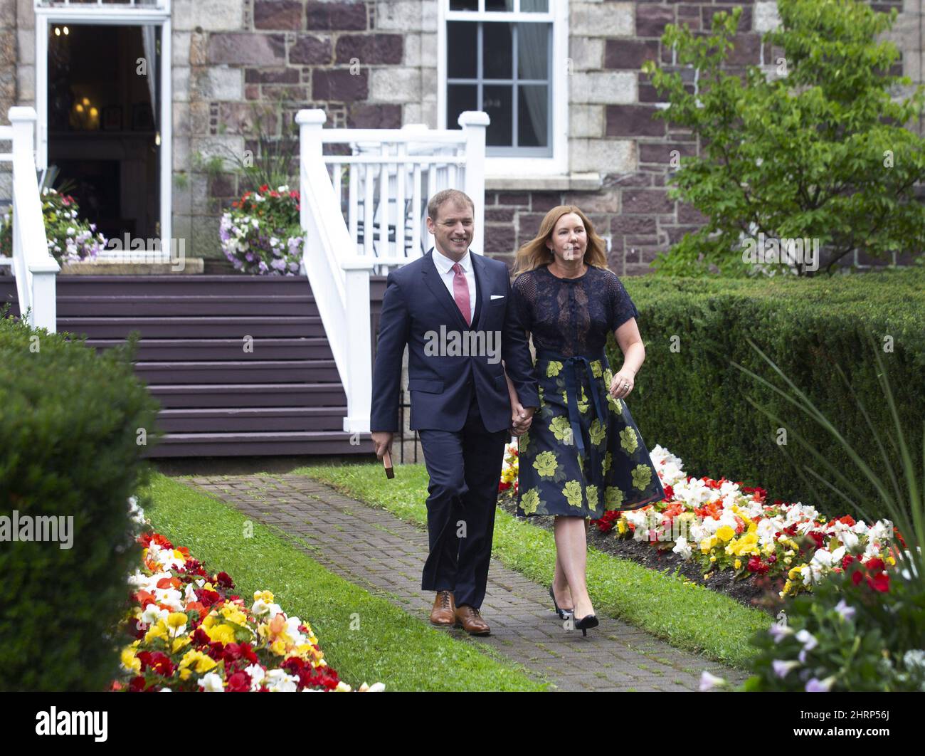 Newfoundland and Labrador premier-designate, Dr. Andrew Furey and his ...
