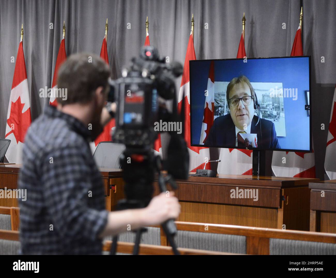 Minister of Environment and Climate Change Jonathan Wilkinson speaks ...