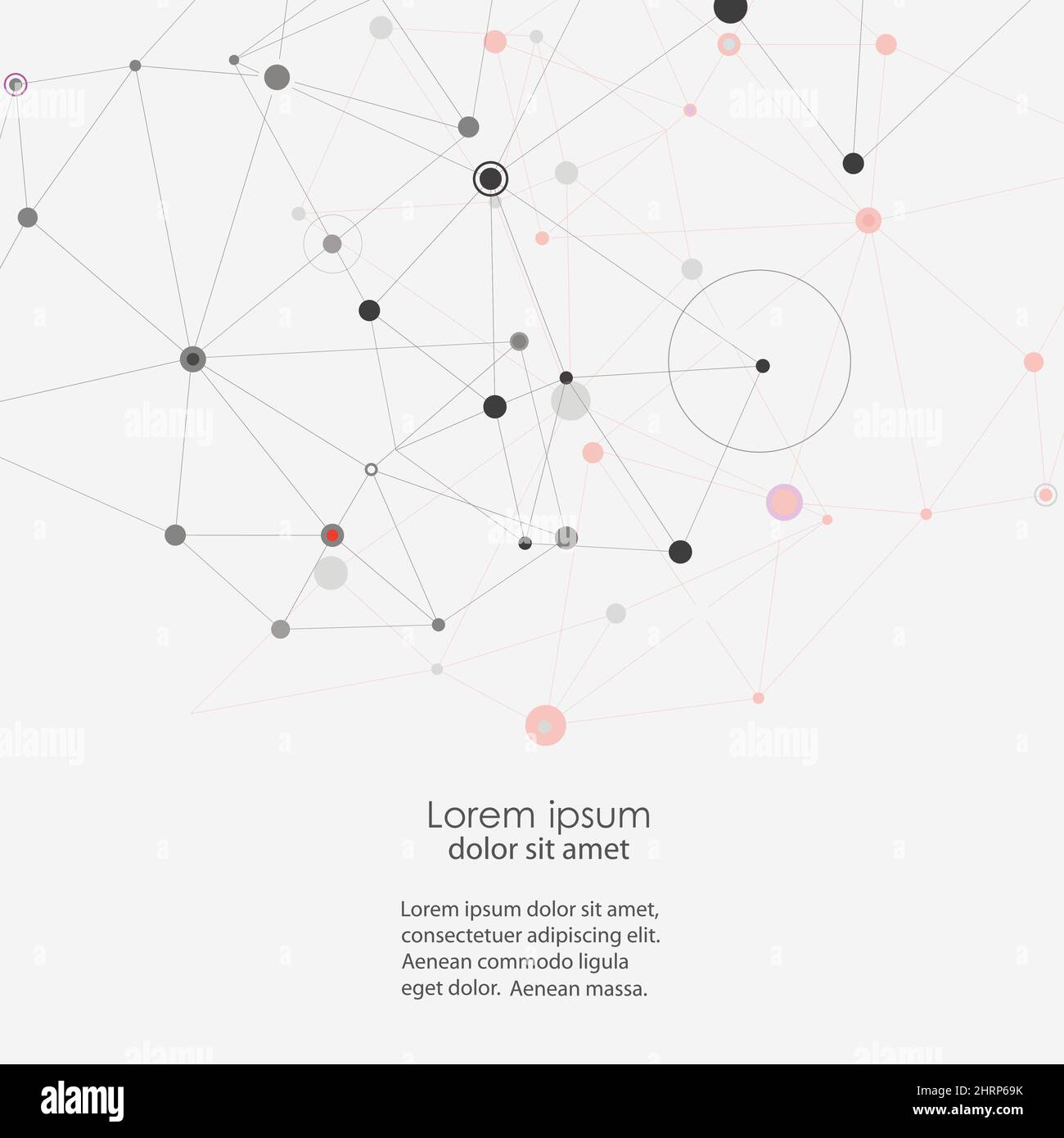 Vector Network And Connection Background For Your Presentation Stock Vector Image And Art Alamy
