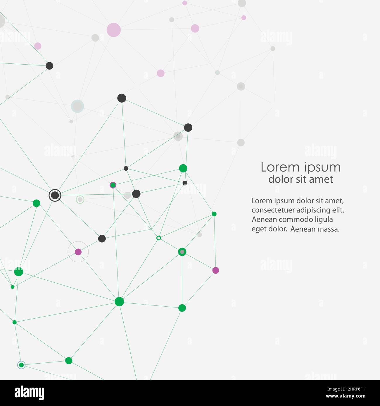 Vector network and connection background for your presentation Stock ...