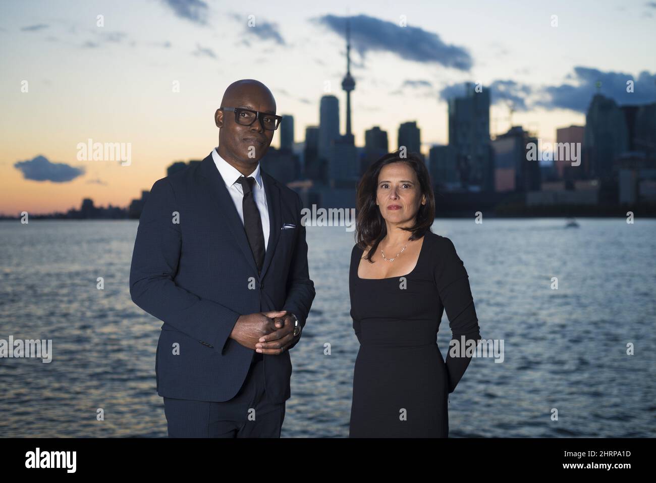 Toronto International Film Festival co-heads Cameron Bailey, left, and ...