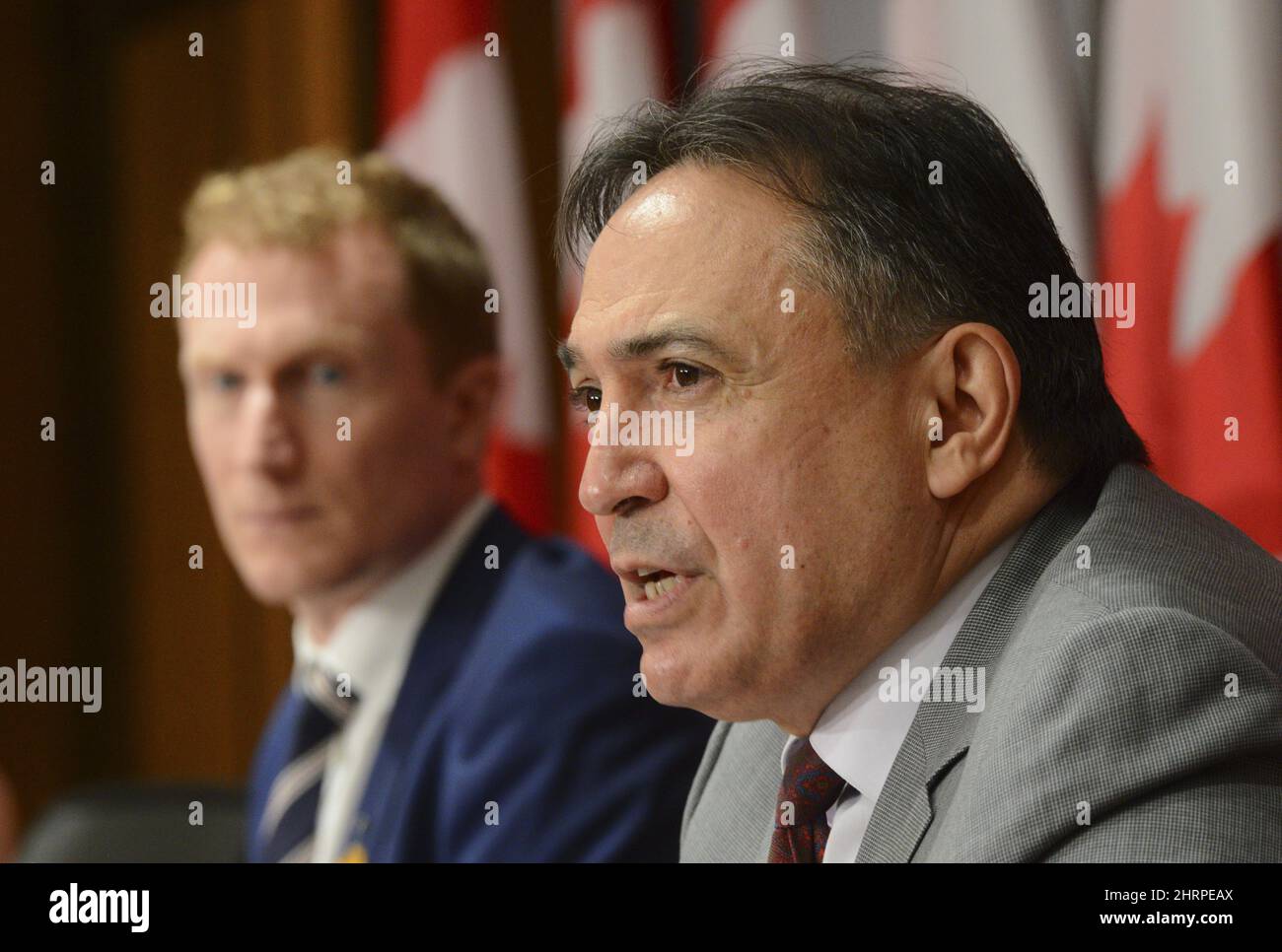 Perry Bellegarde, National Chief of the Assembly of First Nations, and ...