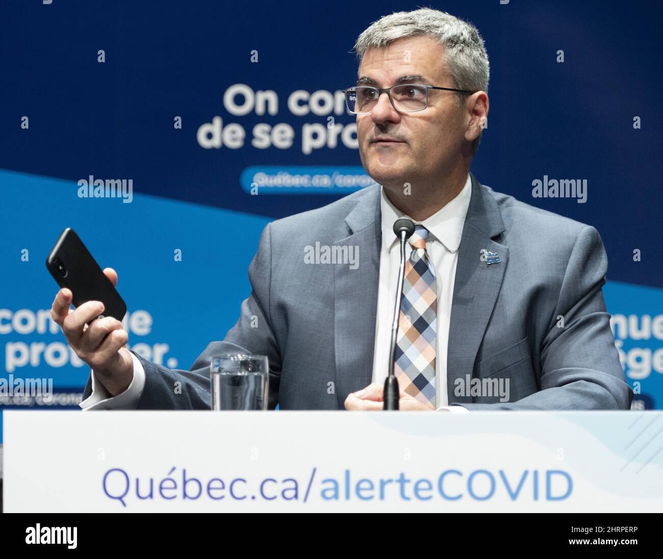 Quebec's Digital Transformation Minister Eric Caire announces Quebec ...