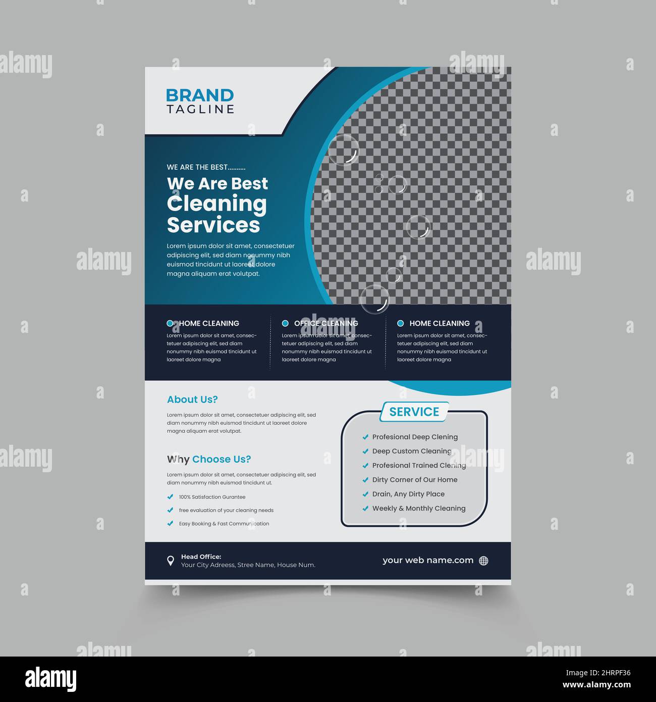 Poster design cleaning service cleaning Stock Vector Images - Alamy