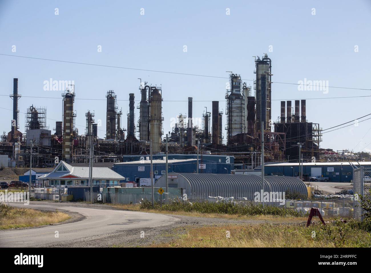 The North Atlantic Refinery is shown in Come By Chance, Nfld., on ...