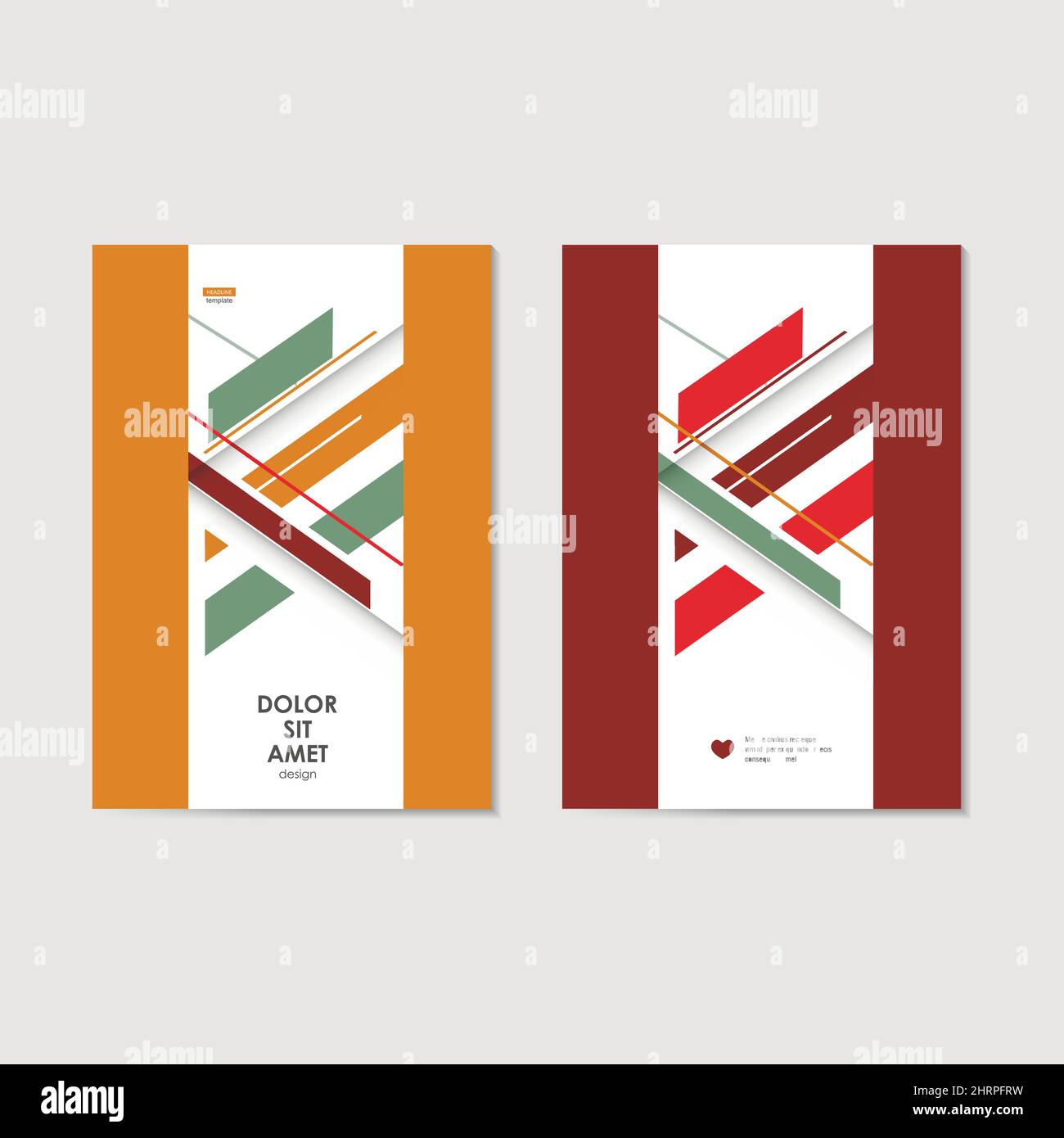 brochures template with abstract design lines Stock Vector Image & Art ...