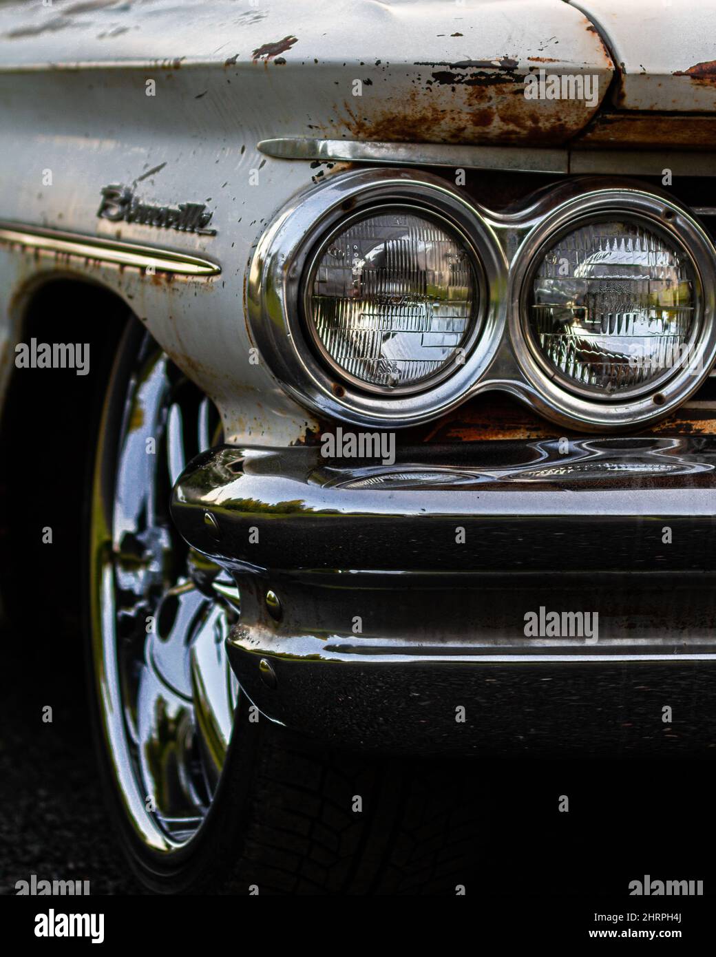 Old rusty pontiac hi-res stock photography and images - Alamy