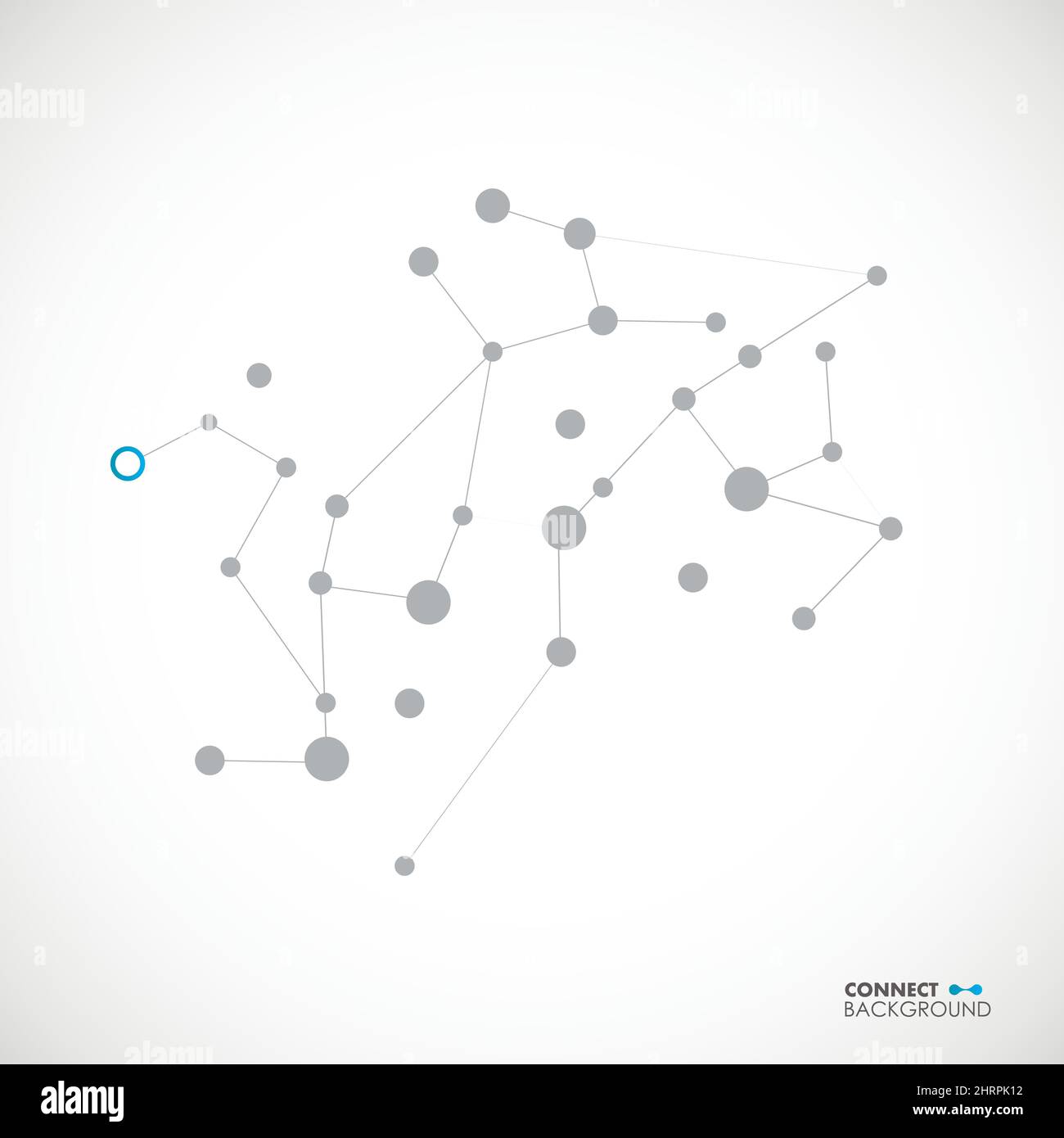 Vector illustration molecules, network and connection Stock Vector ...