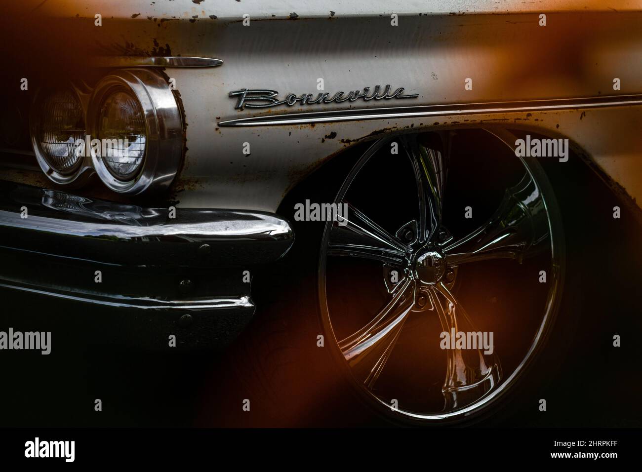 Old rusty pontiac hi-res stock photography and images - Alamy