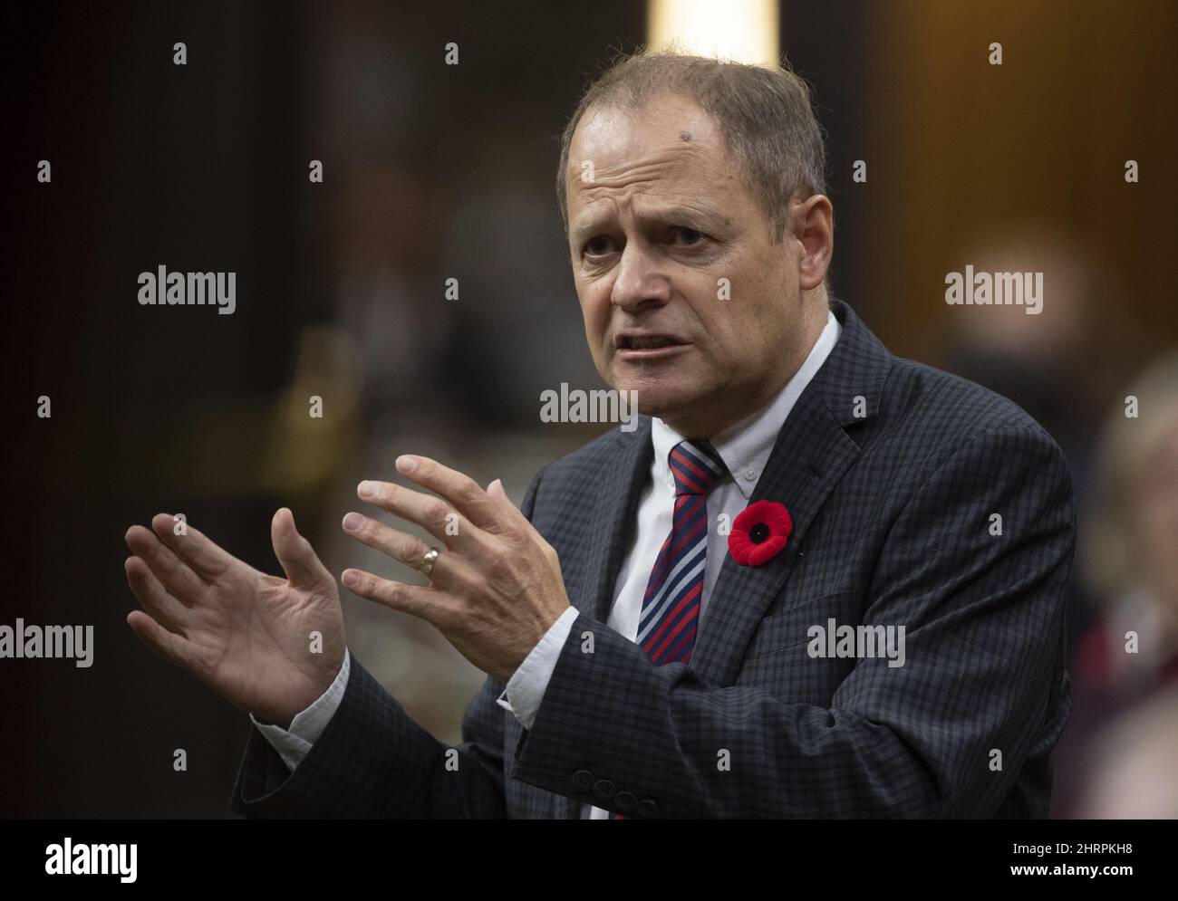 Liberal MP Kevin Lamoureux responds to a question during Question ...