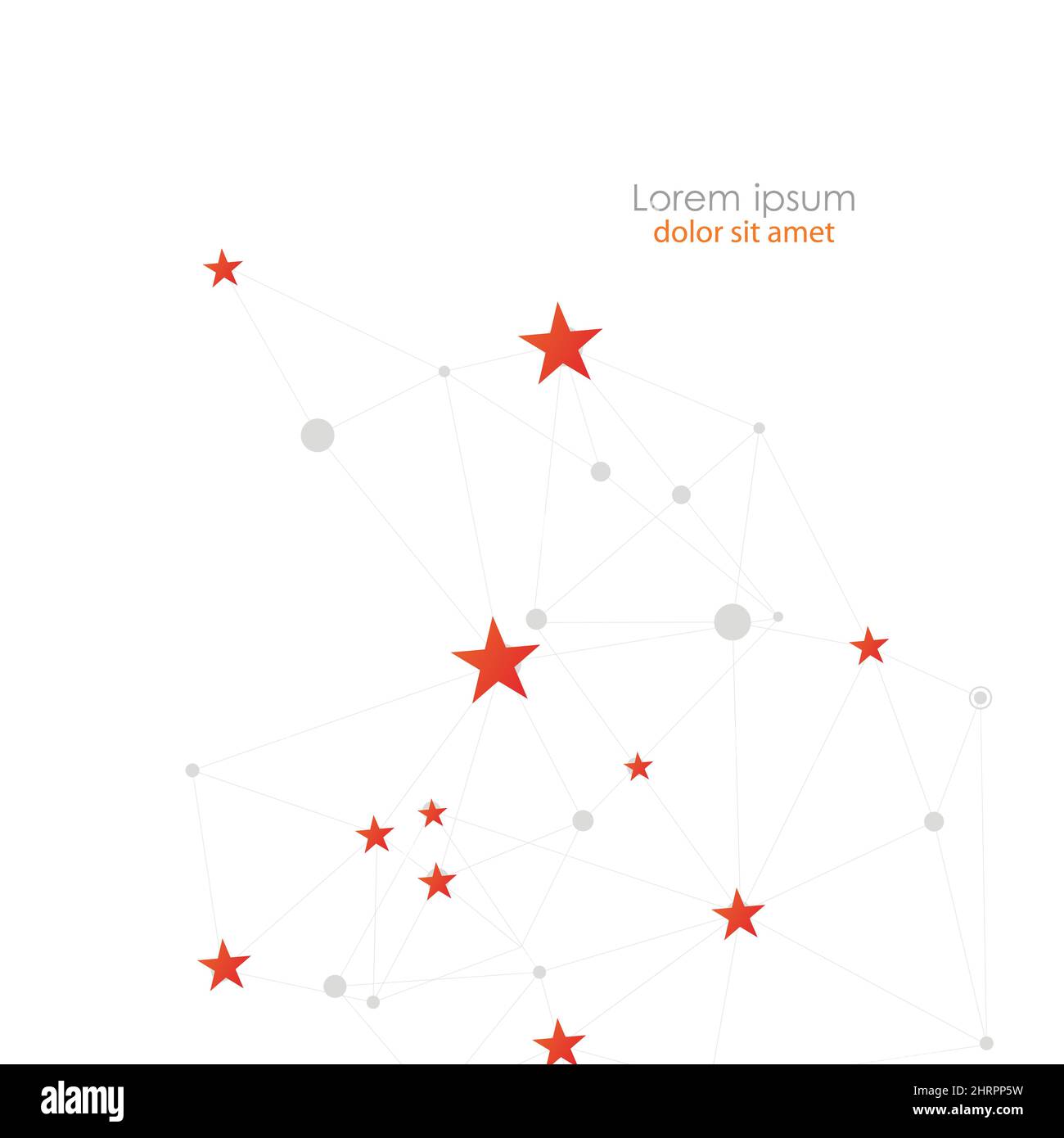 Vector background star network and connection Stock Vector Image & Art ...