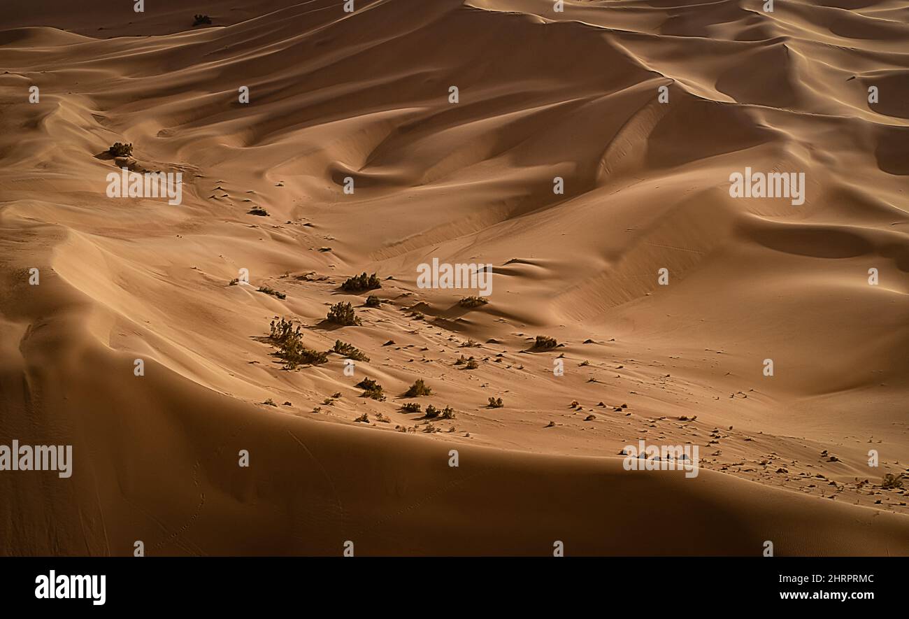 Aerial view of a desert landscape - perfect for wallpapers Stock Photo ...