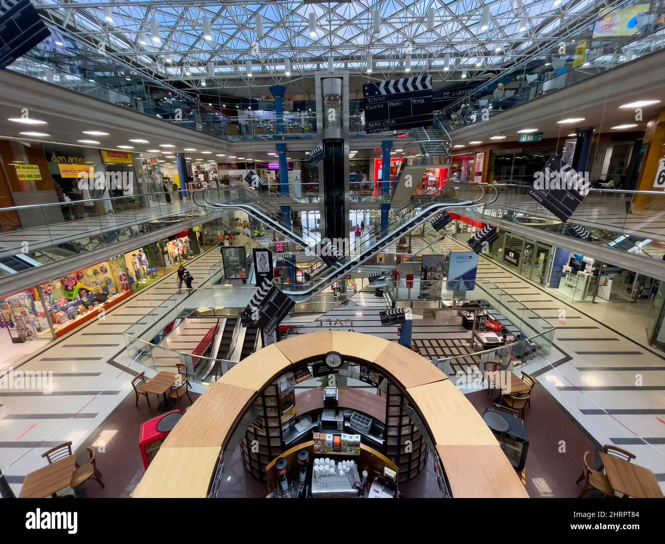 Amara Shopping Centre, in San Sebastian, Guipuzcoa, Basque Country ...