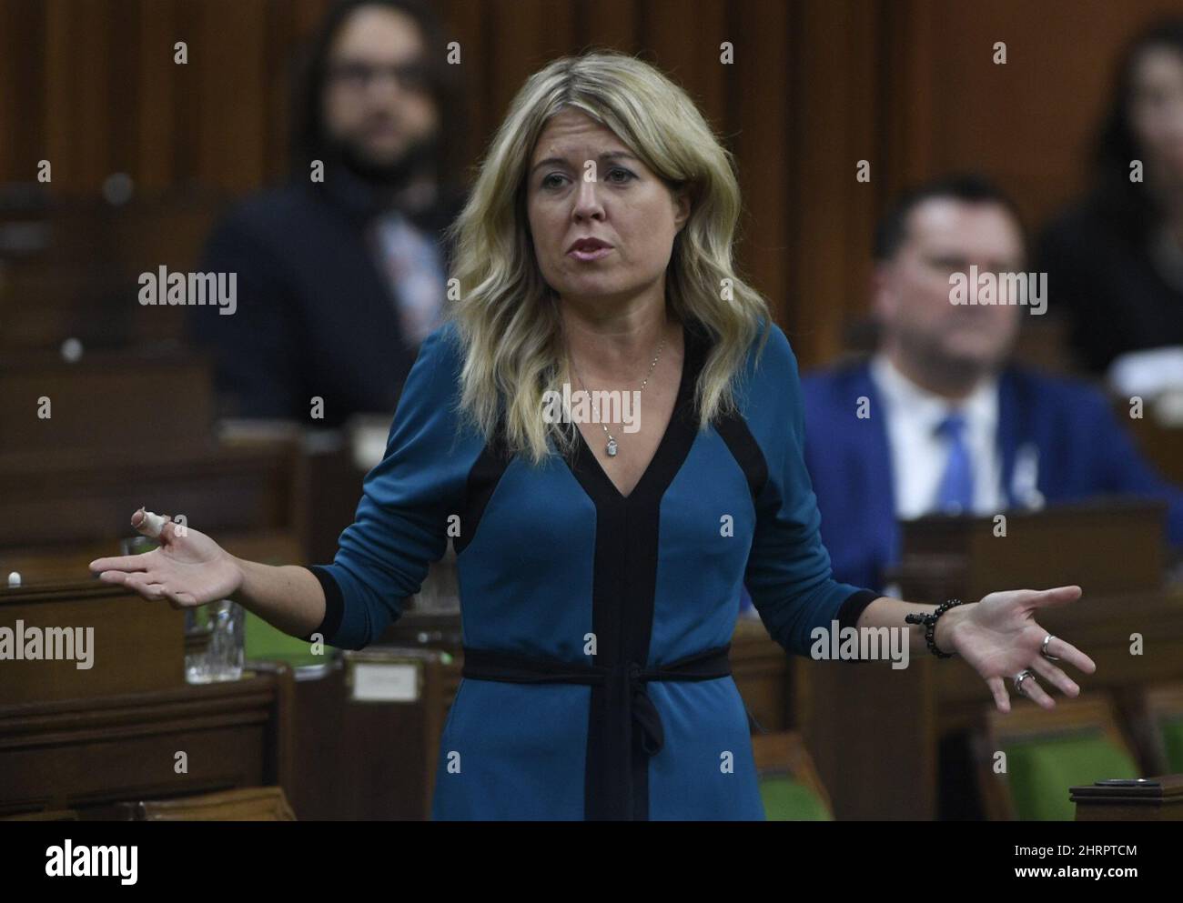 Conservative MP Michelle Rempel Garner responds to a question during ...