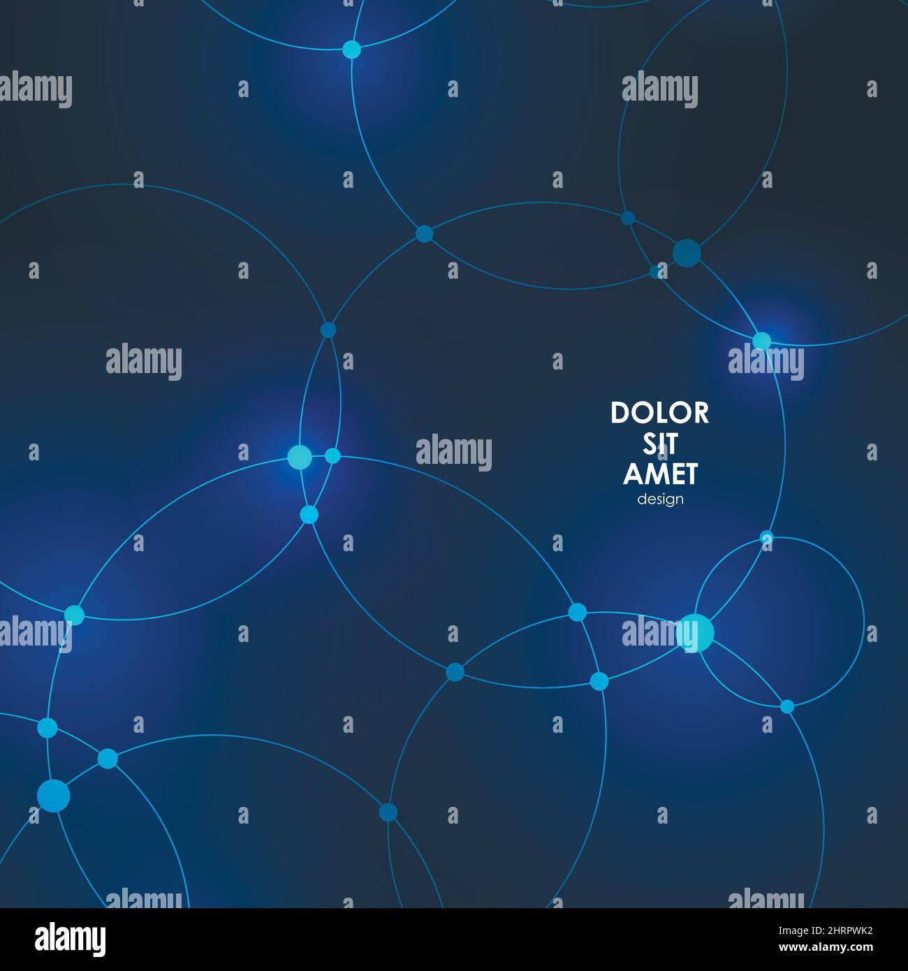 Network template. Digital background with connections circle Stock ...