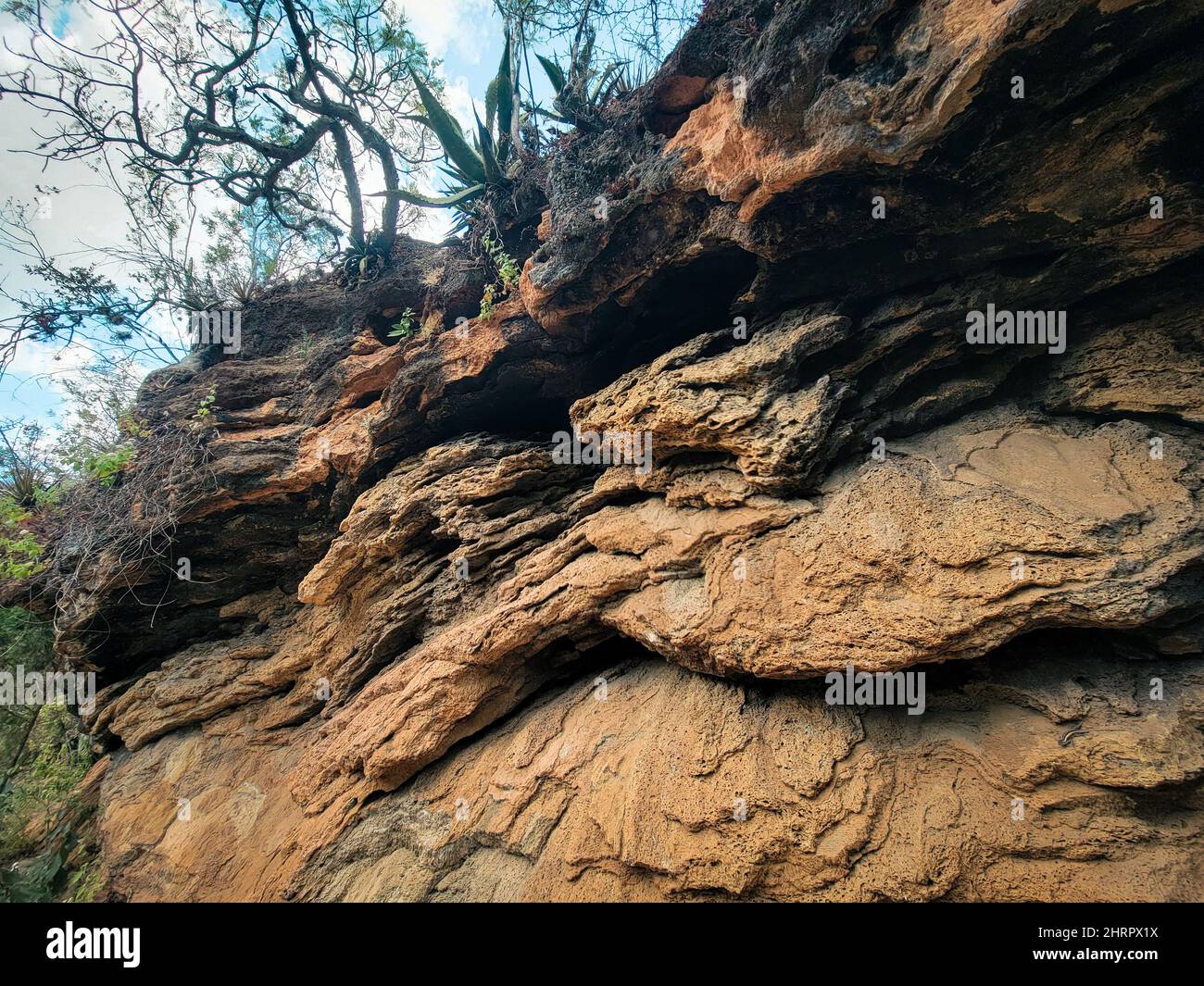 Closeup of rocks from a cave in Oaxaca, Mexico Stock Photo - Alamy