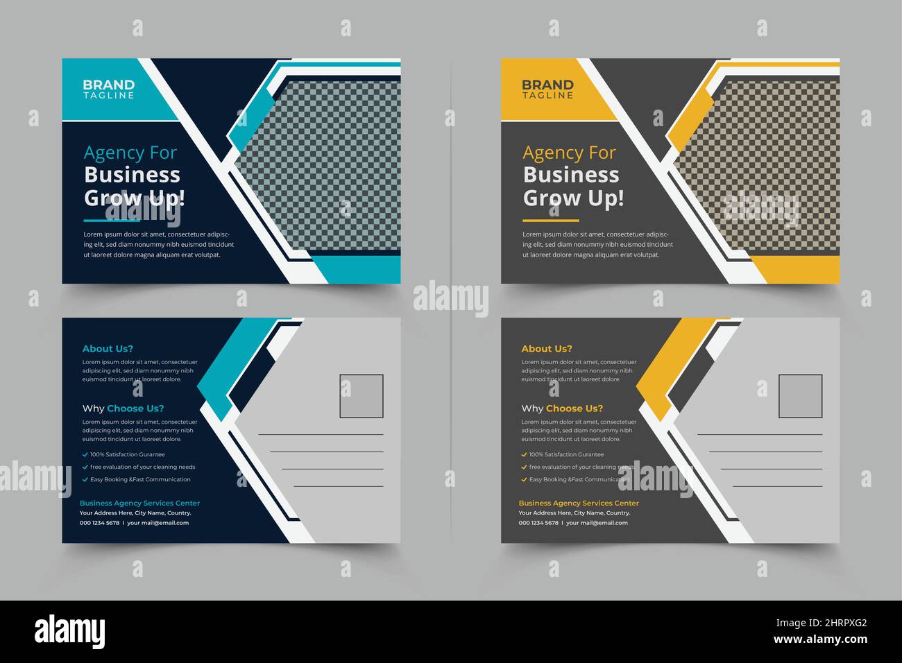 Business Postcard Background