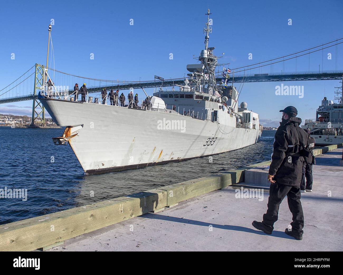 The Halifax-class frigate HMCS Toronto returns to Halifax on Wednesday ...