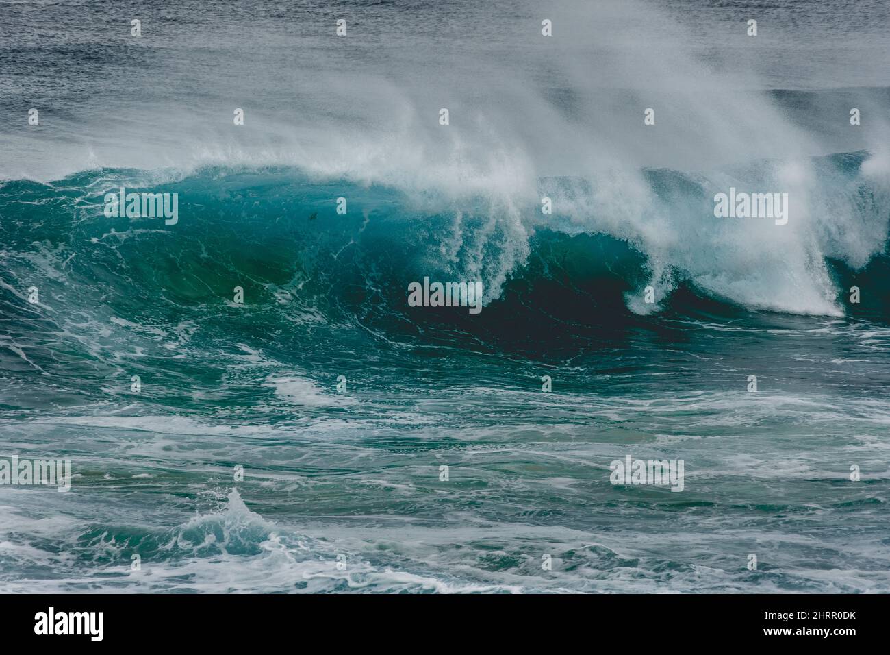 Rough sea with big waves Stock Photo - Alamy