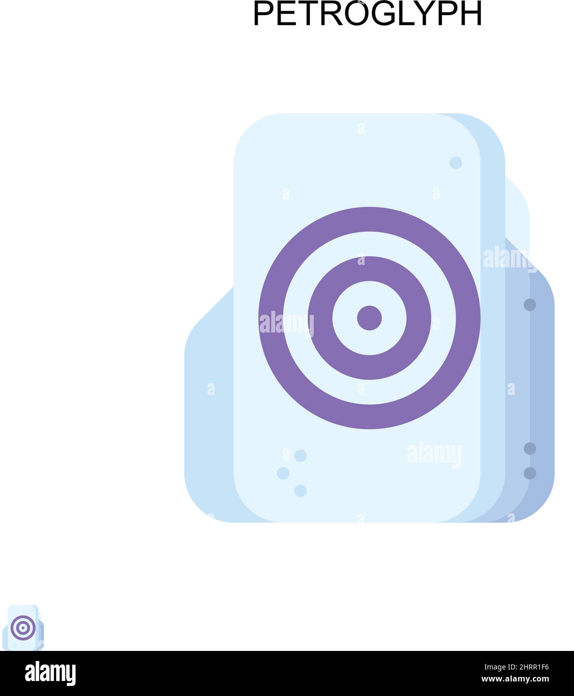 Petroglyphs pictographs Stock Vector Images - Alamy