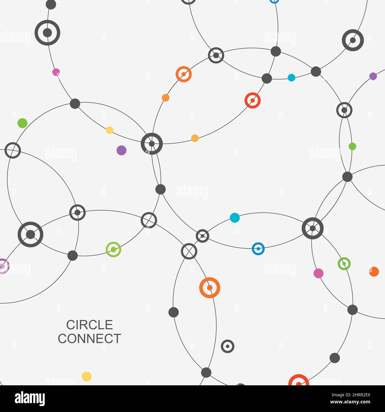 Technology beautiful background. Vector connection and network ...