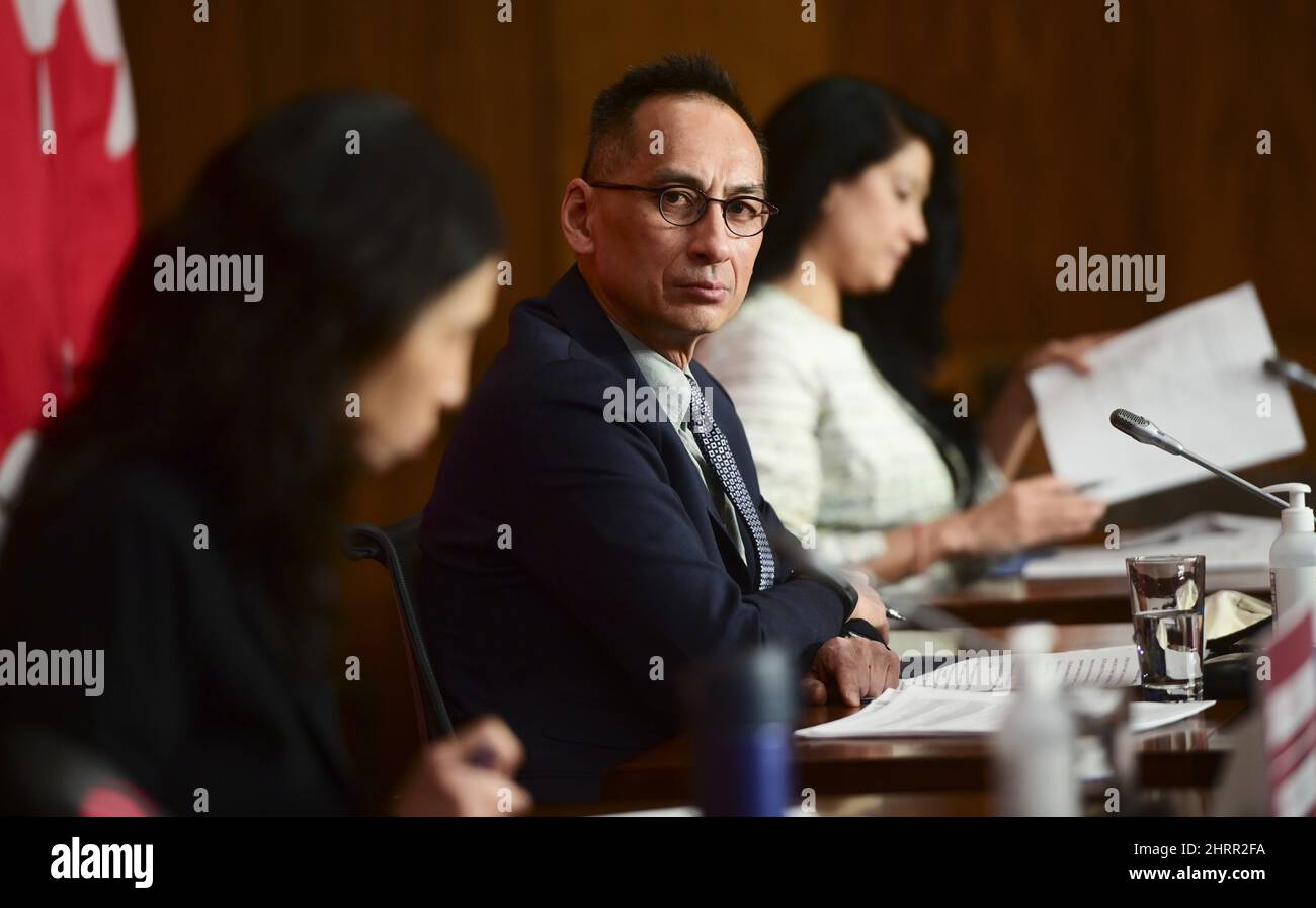 Dr. Howard Njoo, Deputy Chief Public Health Officer, provides an update ...