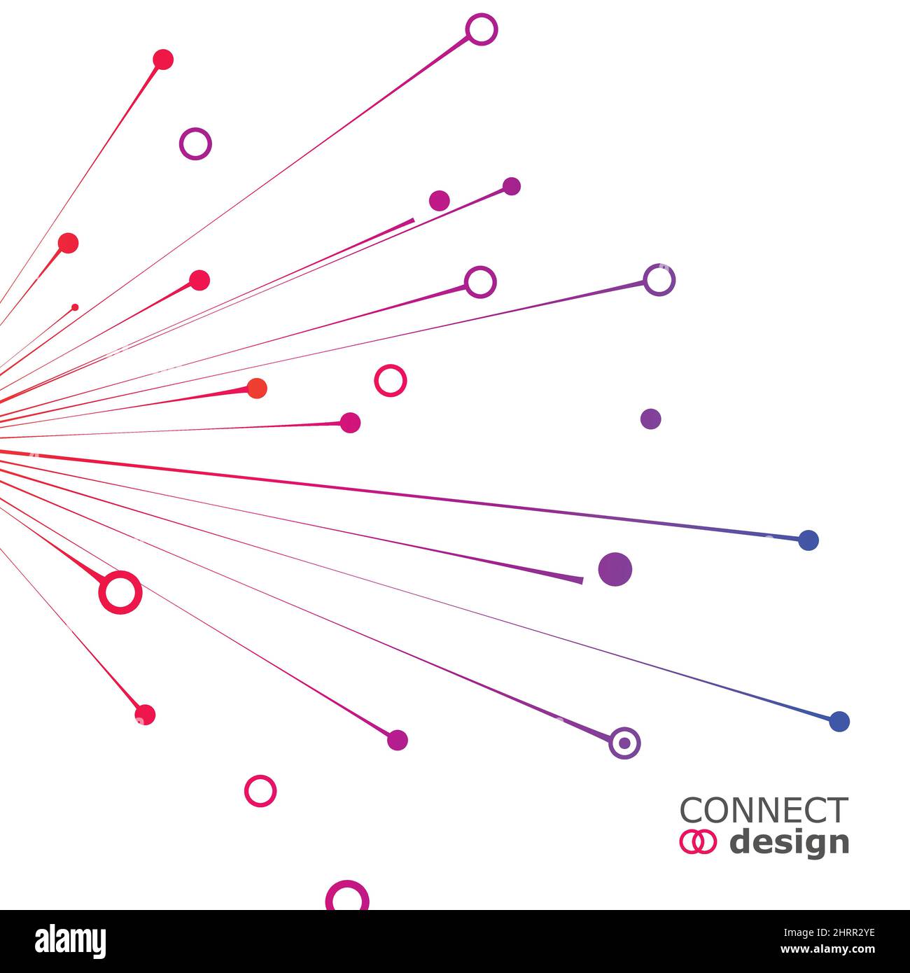 Connected dot Stock Vector Images - Alamy