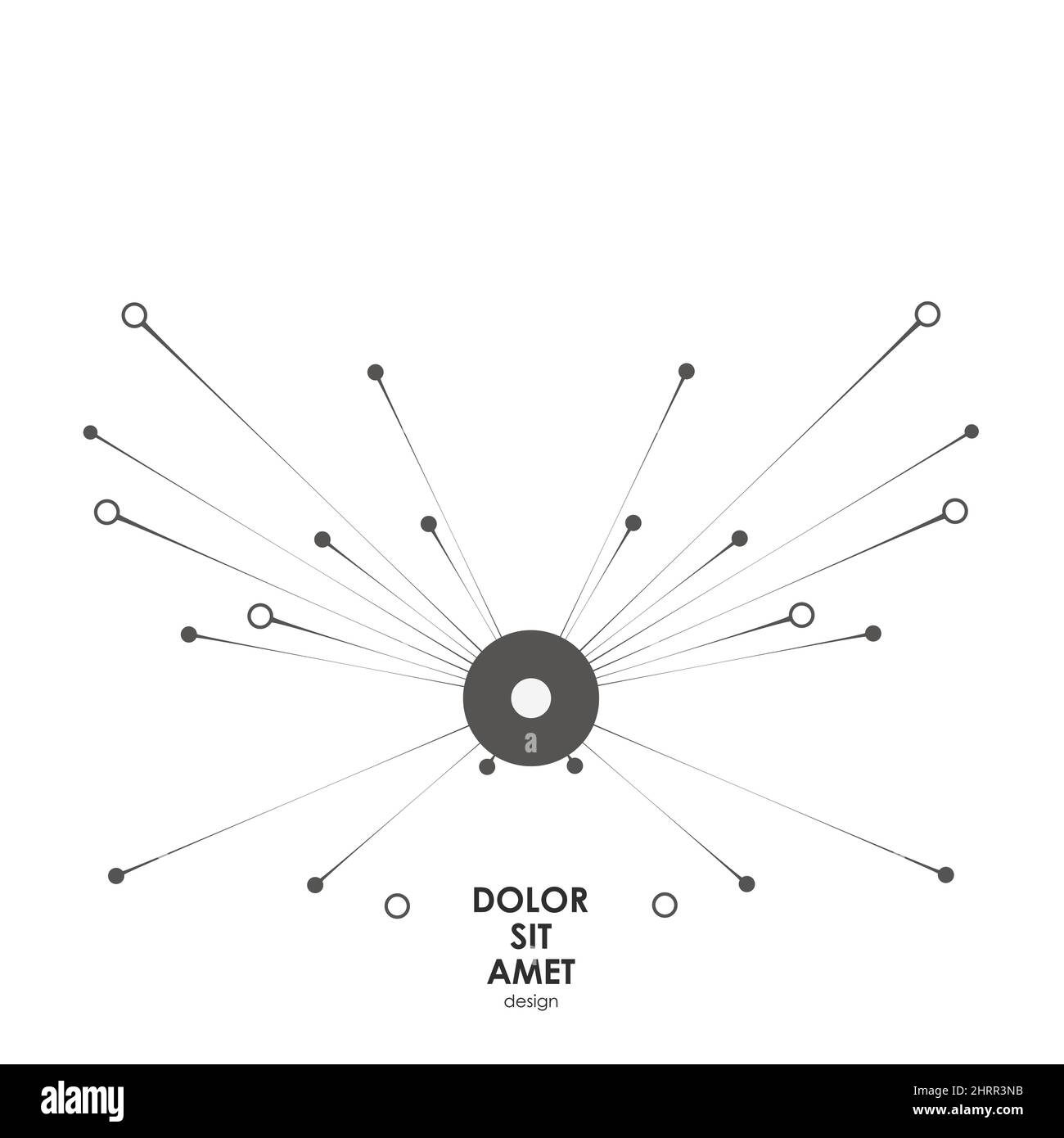 Connect abstract line Black and White Stock Photos & Images - Alamy