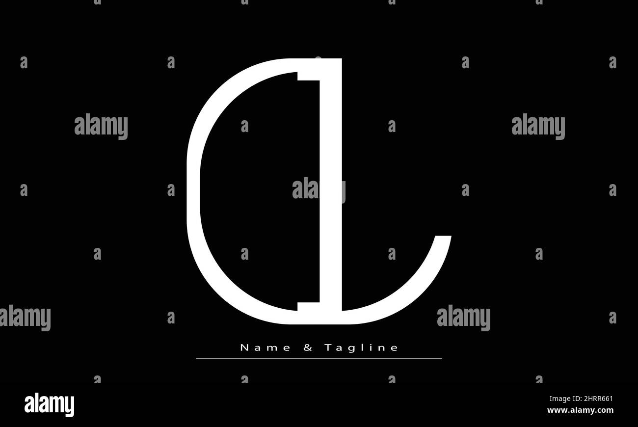 Alphabet letters Initials Monogram logo CL, LC Stock Vector Image & Art - Alamy