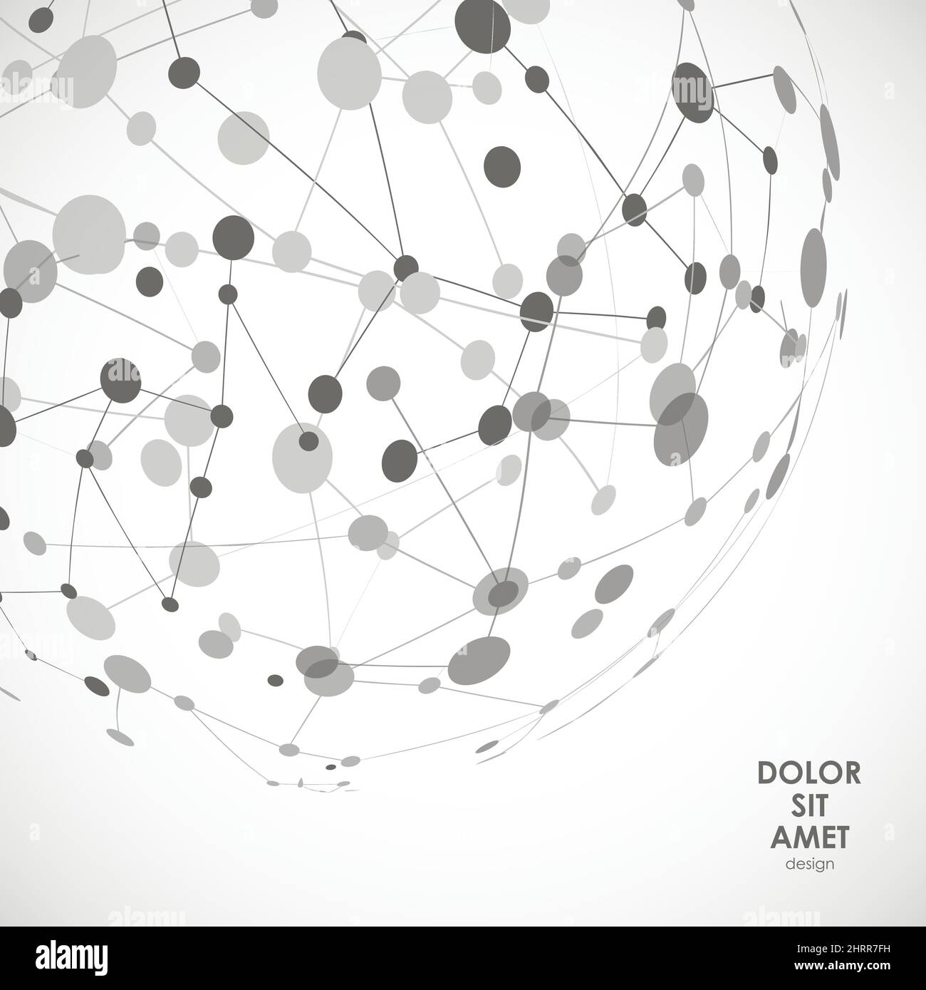 Abstract vector connect circle with molecular structure Stock Vector ... Abstract vector connect circle with molecular structure Stock Vector ...