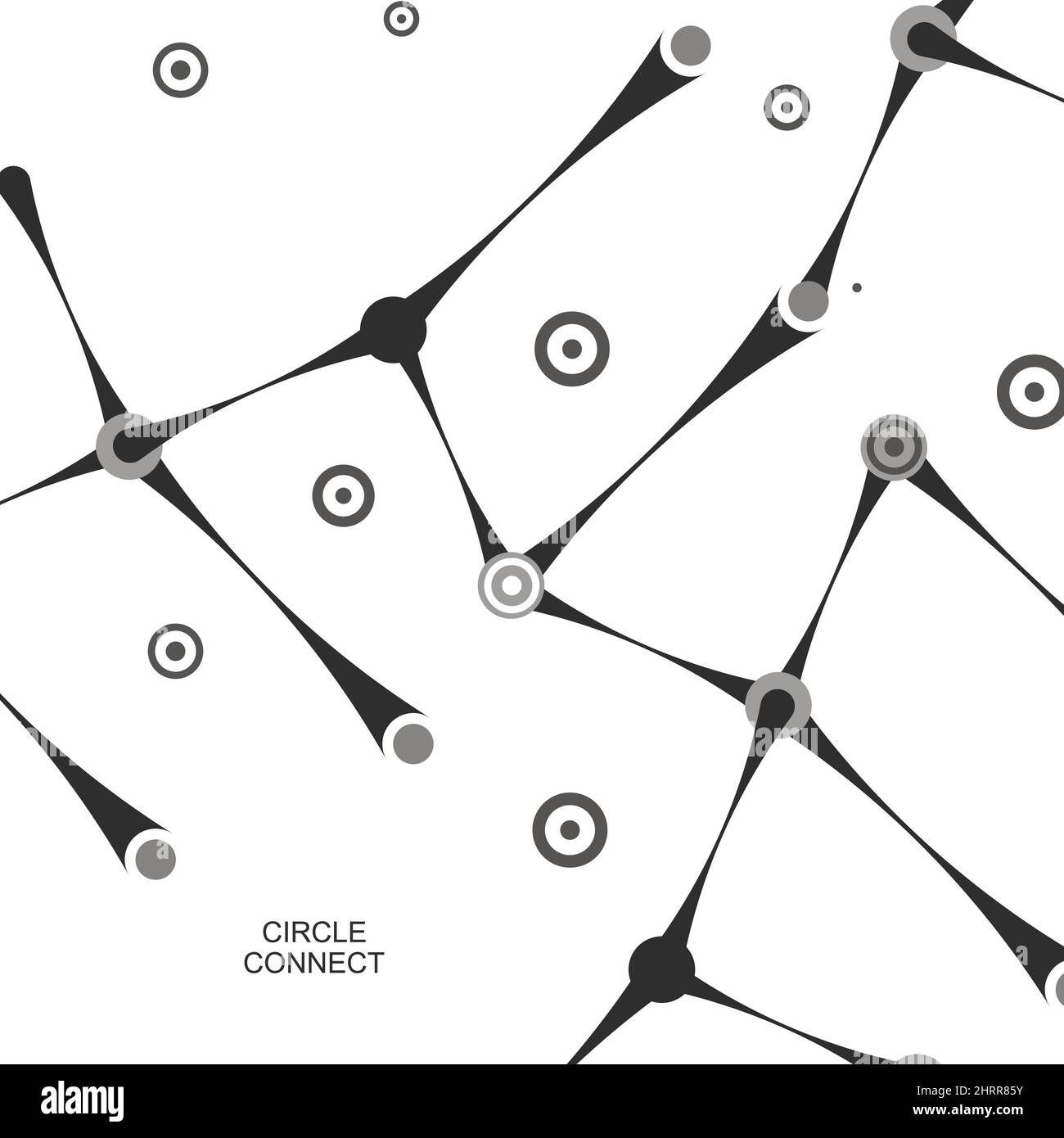 Vector abstract line science background Stock Vector Image & Art - Alamy