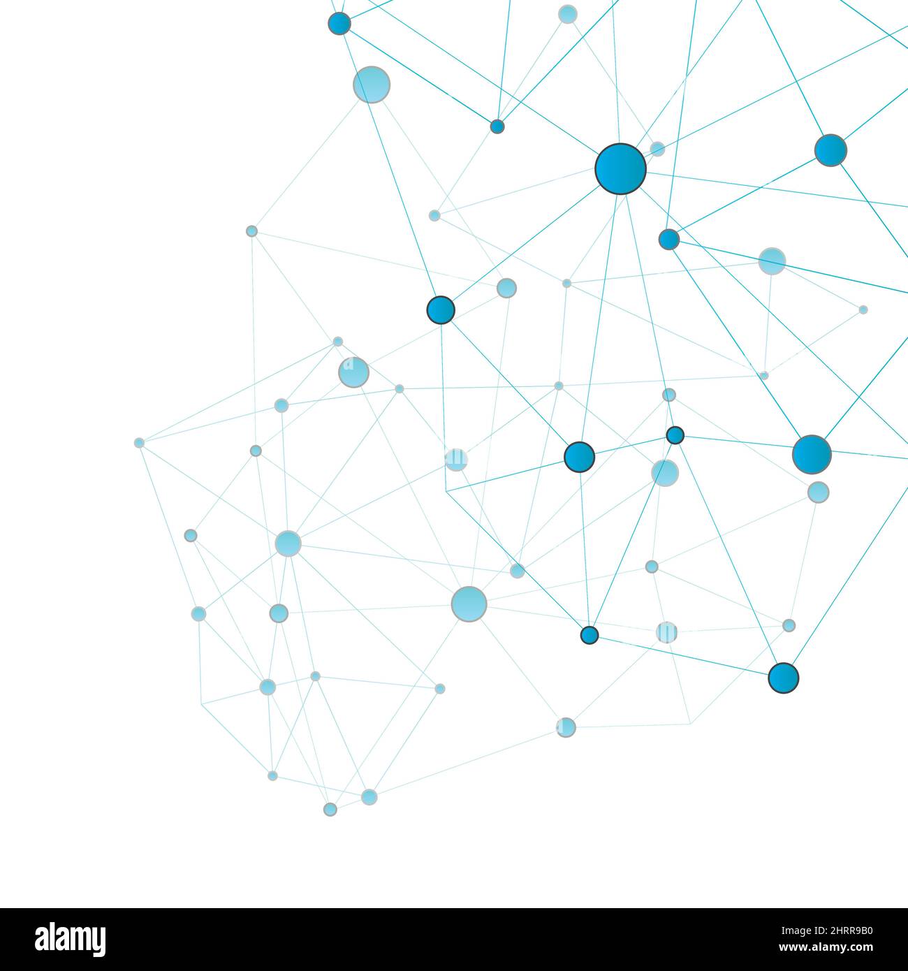 Modern vector design with elements of molecular bonds Stock Vector ...