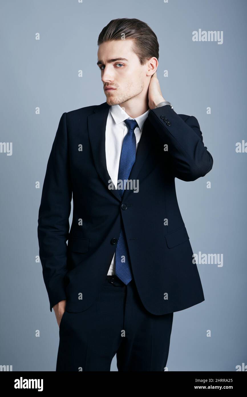 Slick hair hi-res stock photography and images - Alamy