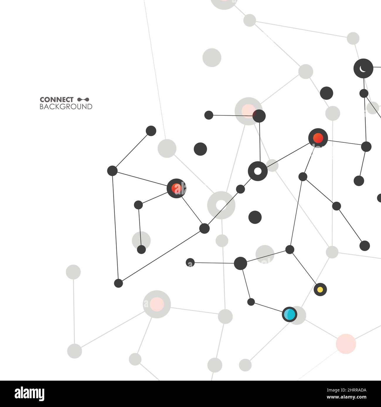 Molecule structure vector illustration background Stock Vector Image ...