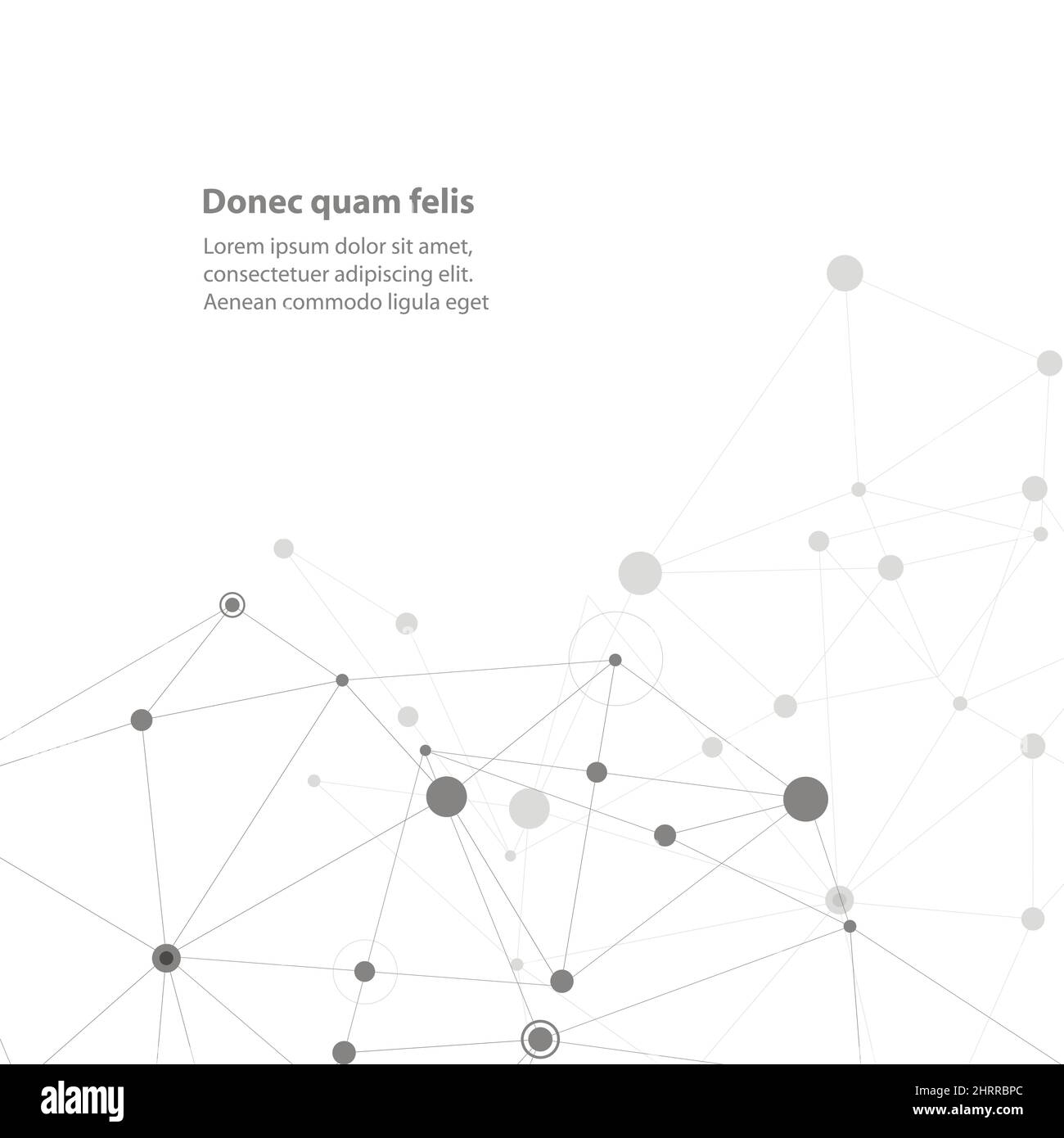 Modern vector design with elements of molecular bonds Stock Vector ...