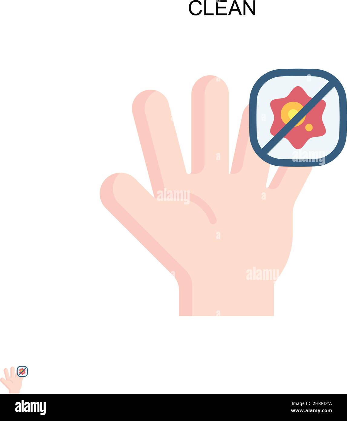 Clean Simple vector icon. Illustration symbol design template for web mobile UI element Stock ...