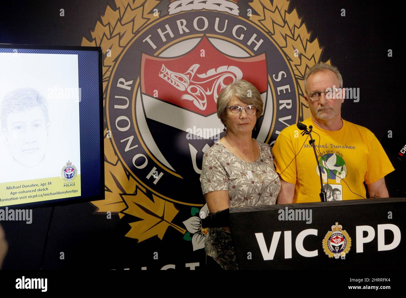 An age-enhanced sketch of Michael Dunahee, the 4-year-old boy who went ...