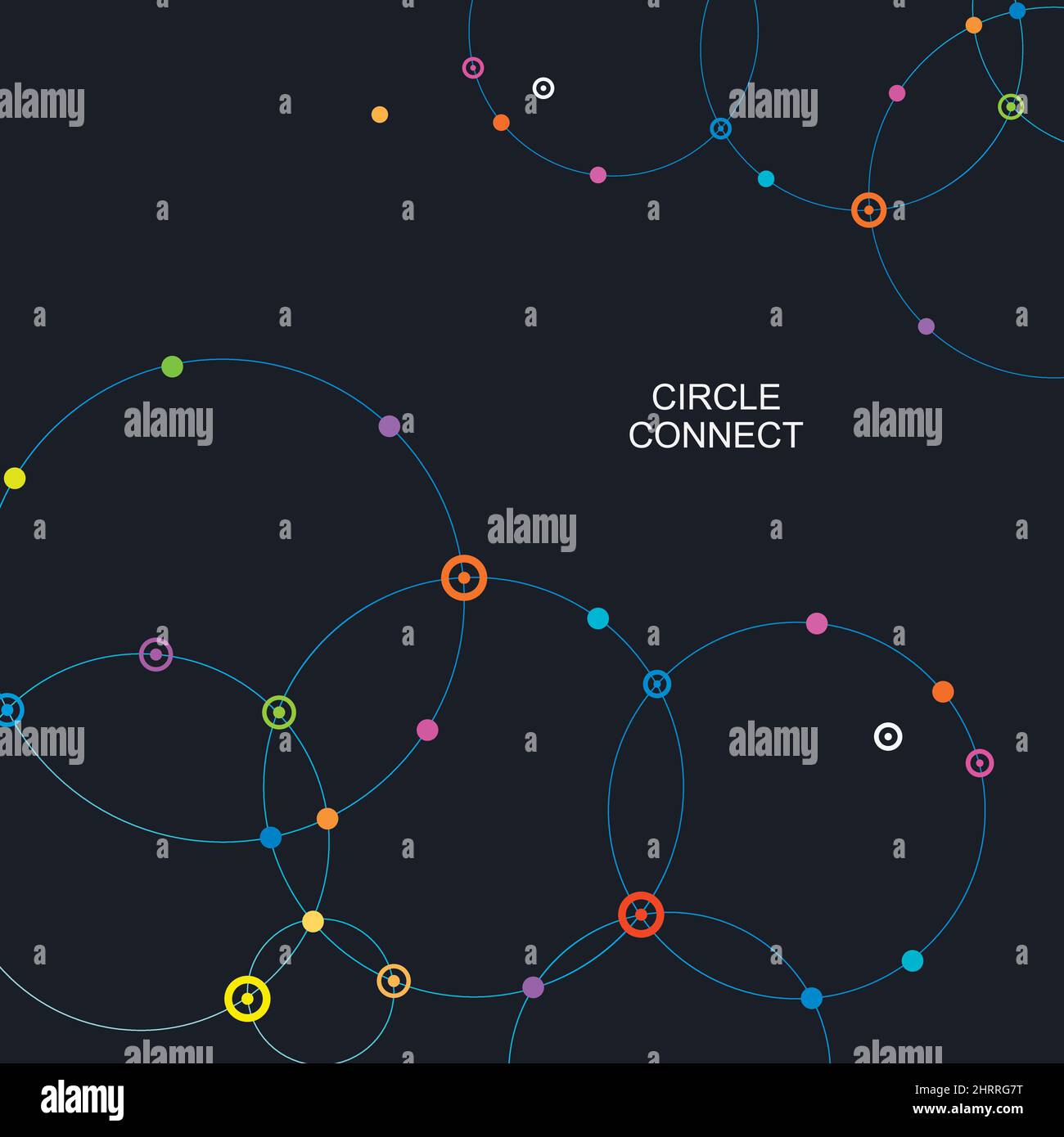 Technology beautiful background. Vector connection and network ...