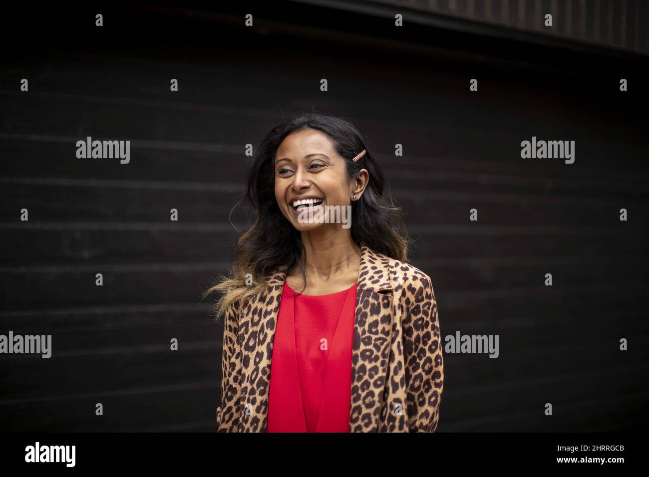 Lawyer Janani Shanmuganathan is pictured in Toronto on Friday, March 26 ...