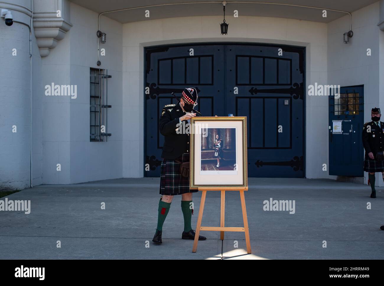 Captain Graeme Kaine, 39 Canadian Brigade Group Public Affairs Officer ...