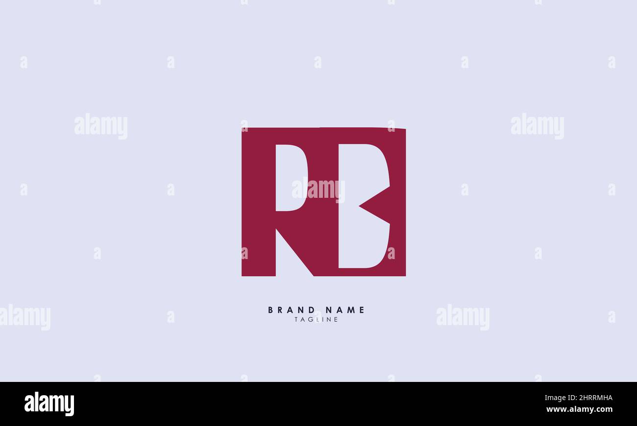 Alphabet letters Initials Monogram logo RB, BR, R and B Stock Vector Image & Art - Alamy