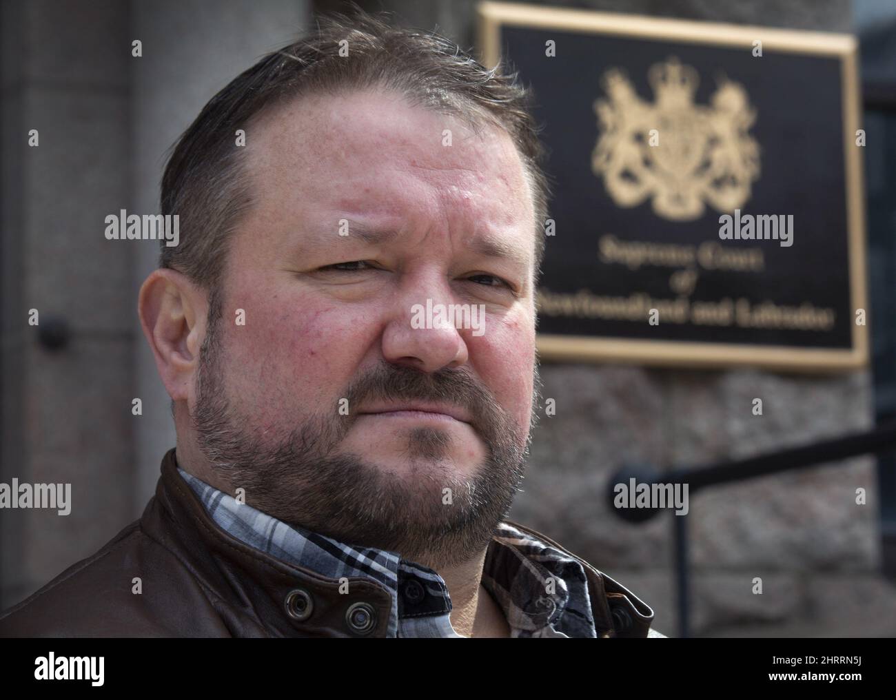 Gregory Parsons poses for a photograph outside the Supreme Court of ...