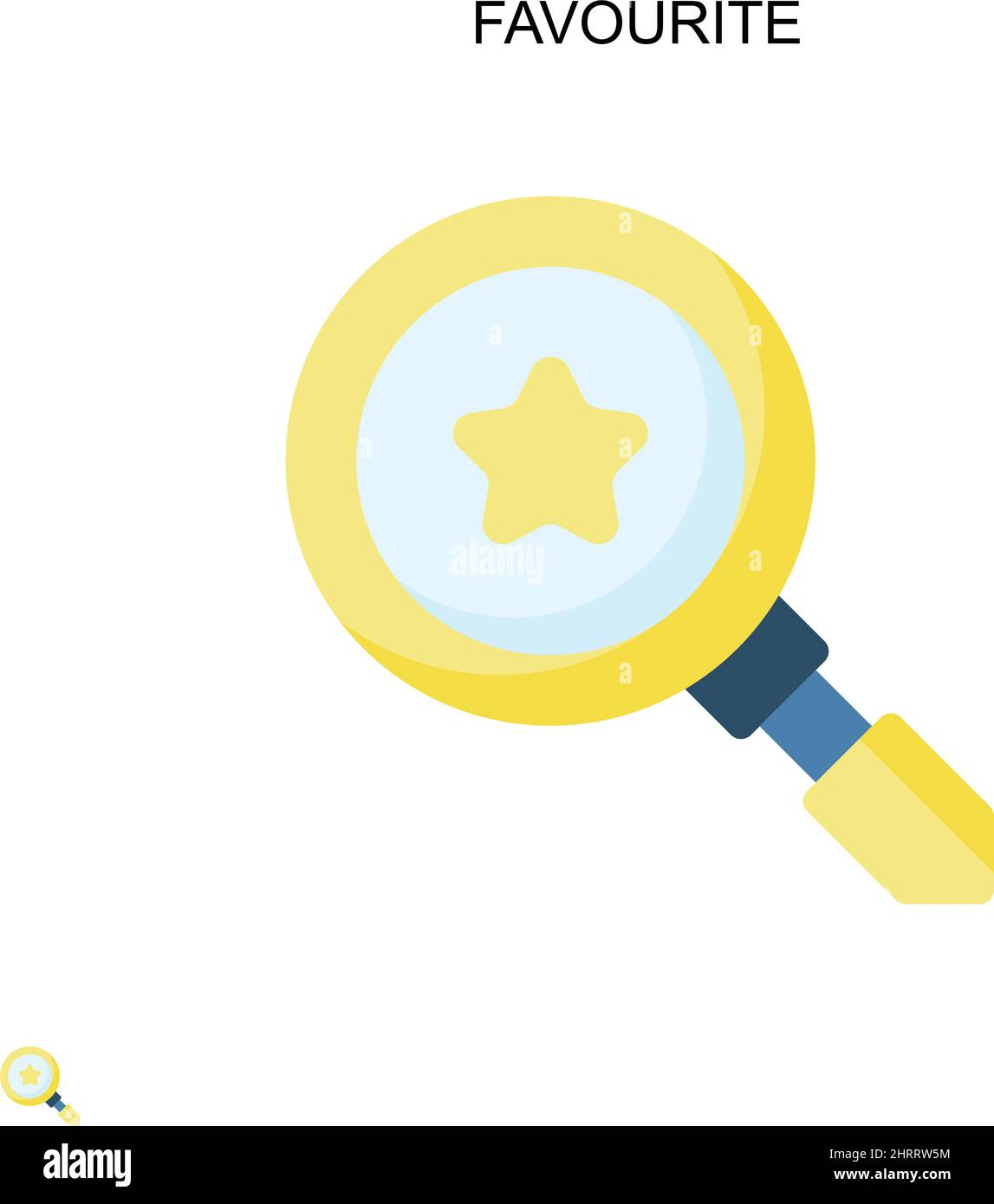 Favourite Simple vector icon. Illustration symbol design template for ...