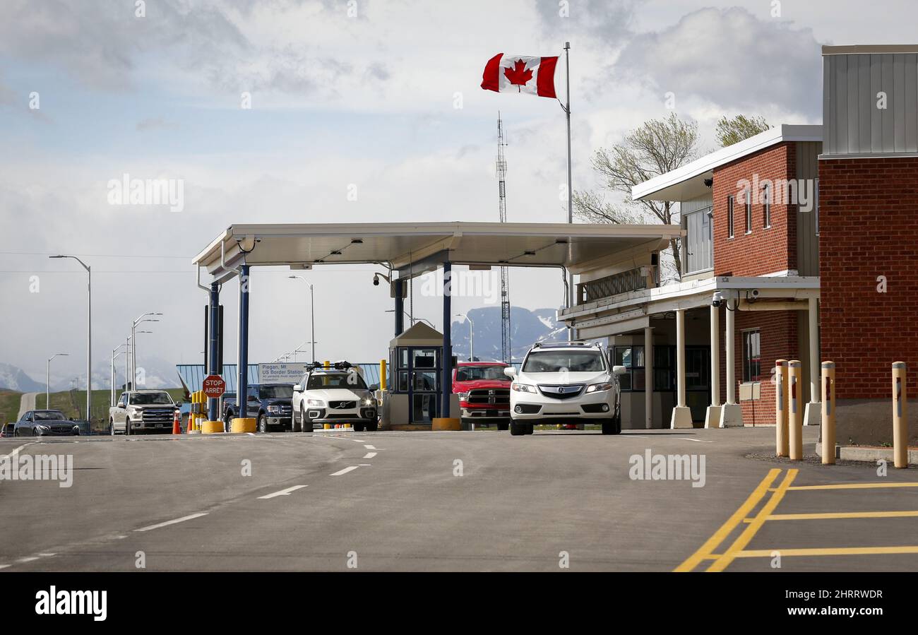 Southern Alberta residents return to Canada after getting shots of a ...
