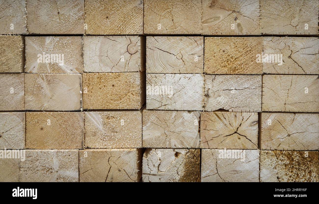 Lumber is shown at the Spray Lake Sawmills in Cochrane, Alta., Thursday ...