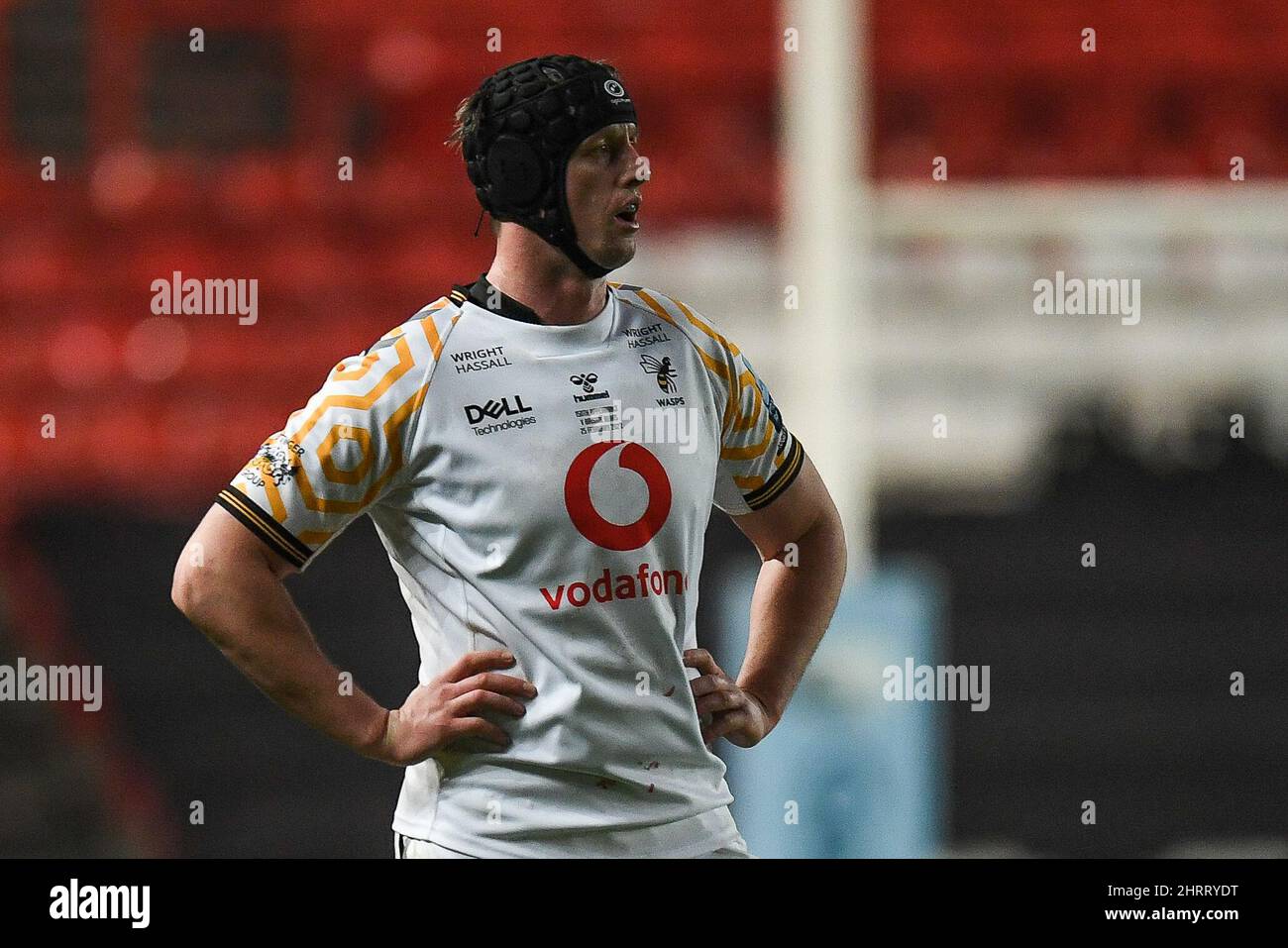 James Gaskell of Wasps Rugby, during the game Stock Photo - Alamy