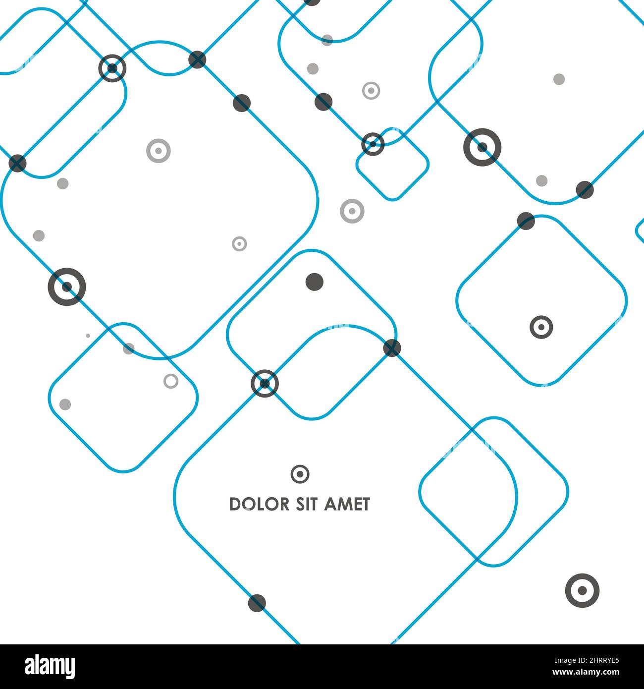 Vector concept network pixel Cut Out Stock Images & Pictures - Alamy