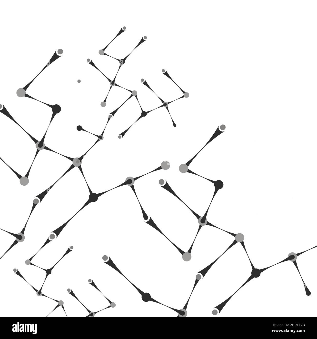 Vector abstract line science background Stock Vector Image & Art - Alamy