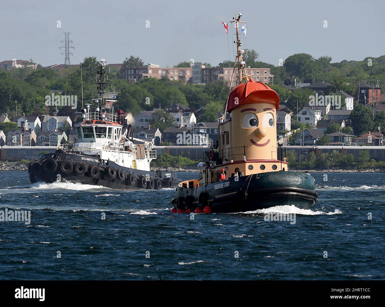 The tugboat Theodore Too, a 20-metre replica of the children's TV ...
