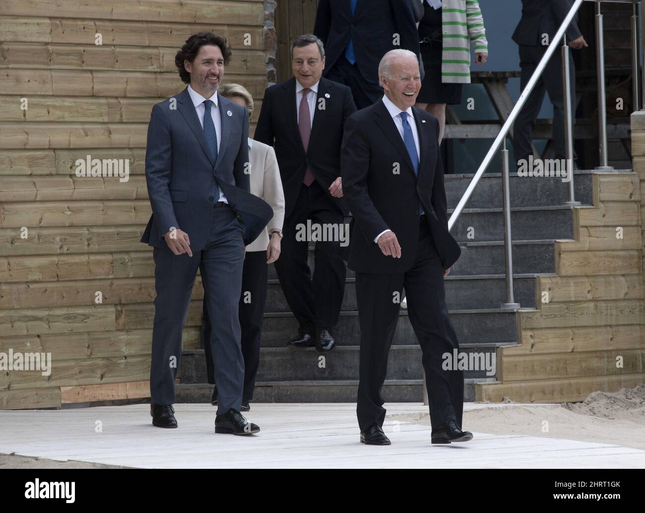 Canadian Prime Minister Justin Trudeau and United States President Joe ...